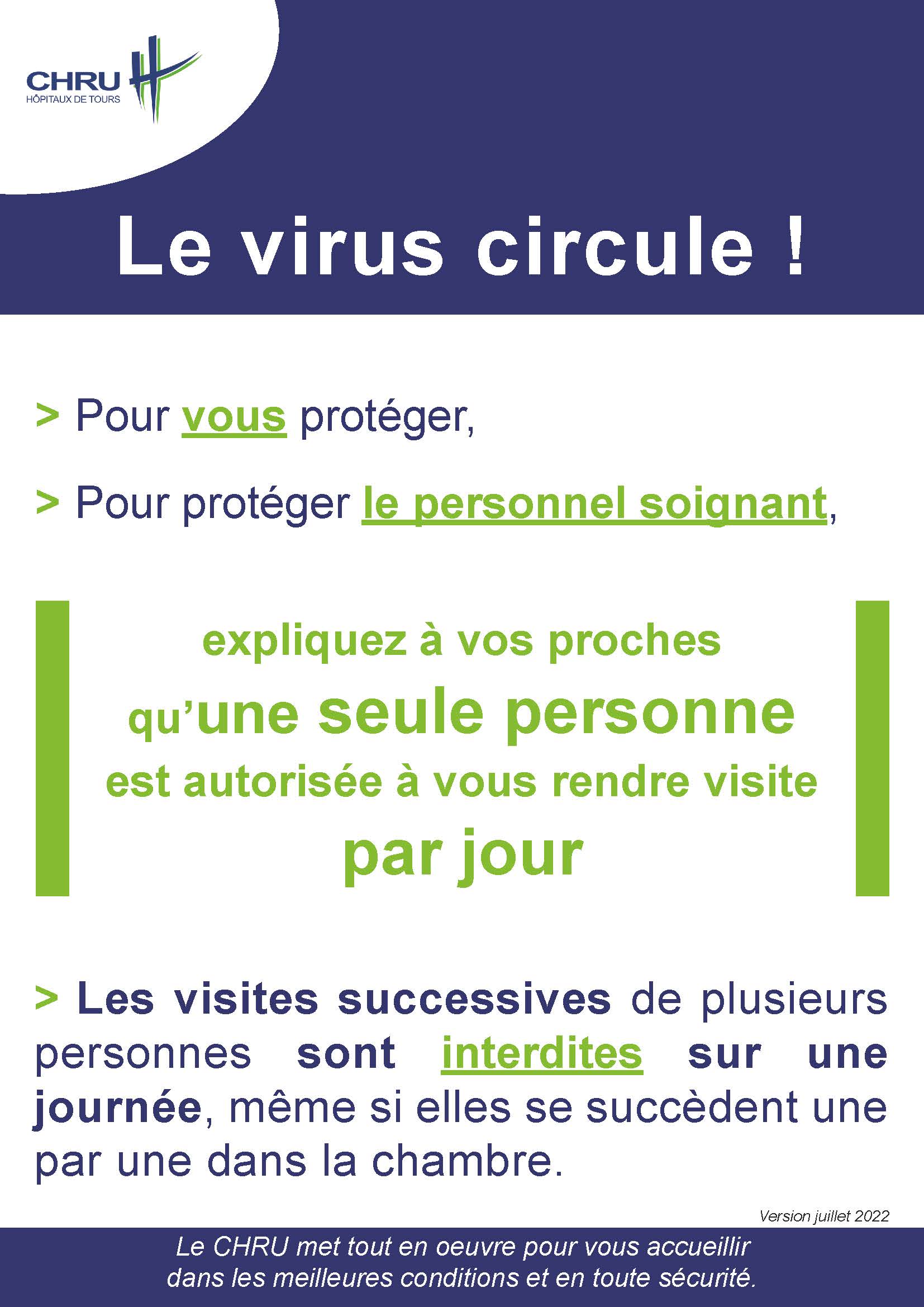 Bienvenue sur le site du CHRU de Tours