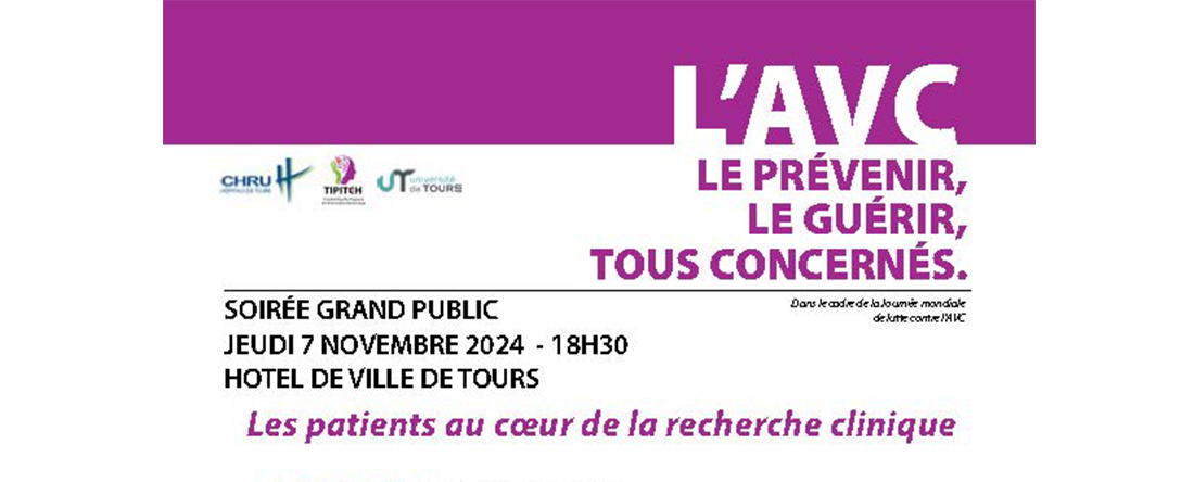 L’AVC, LE PREVENIR, LE GUERIR, TOUS CONCERNES : Soirée grand public ...